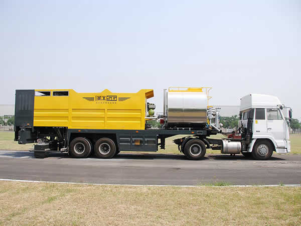 Chip Spreader with Fibered Asphalt Emulsion Binder | GYXKT0812 | Gaoyuan