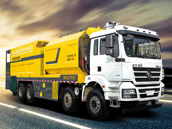 Chip Spreader with Fibered Asphalt Emulsion Binder | HGY5317TFST | Gaoyuan