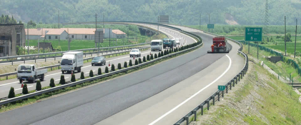 Slurry Paver | Pavement Microsurfacing Project | Gaoyuan Equipment