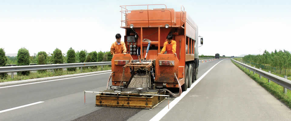 Micro Surfacing Paver | Road Rutting Repair | Gaoyuan Equipment