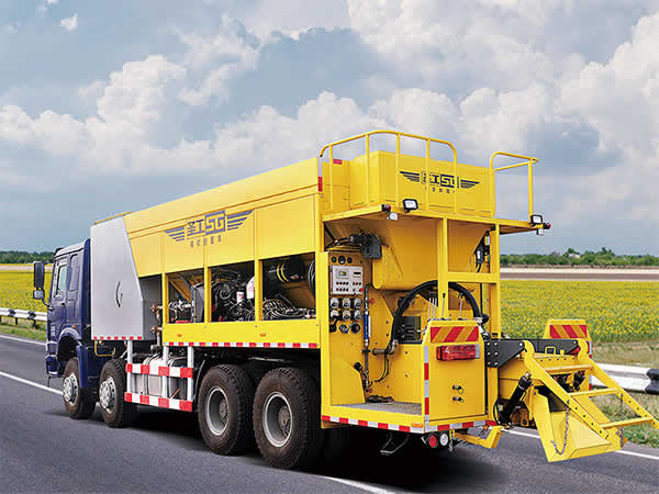 Micro-Surfacing Paver, HGY5319TFC | Asphalt Paver | Gaoyuan Equipment